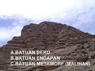 batuan-dan-tanah materi ilmu pengetahuan alam.ppt