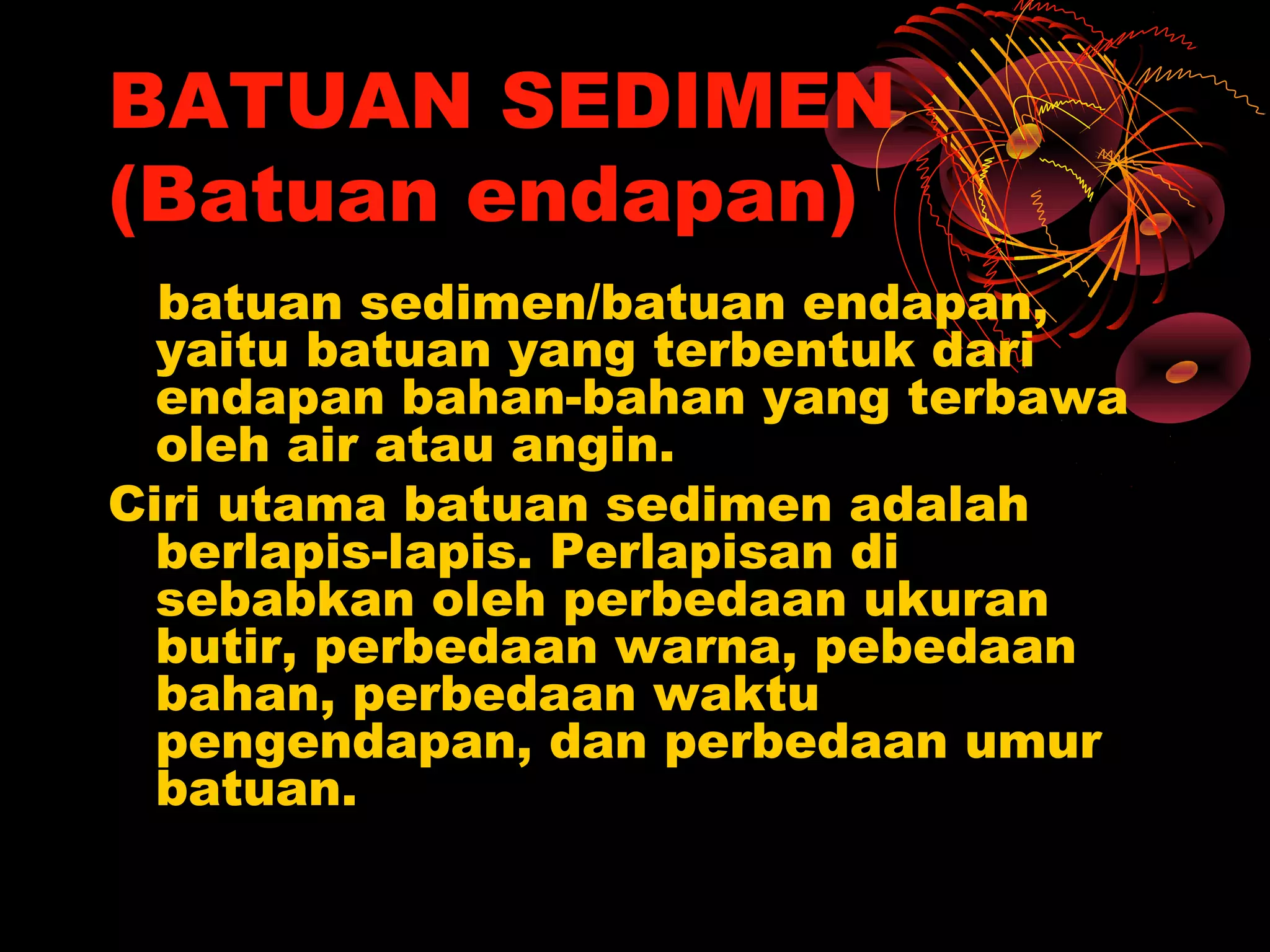 Batuan sedimen | PPT