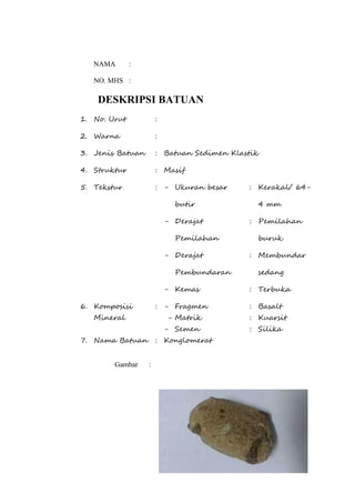 Batuan sedimen | PDF