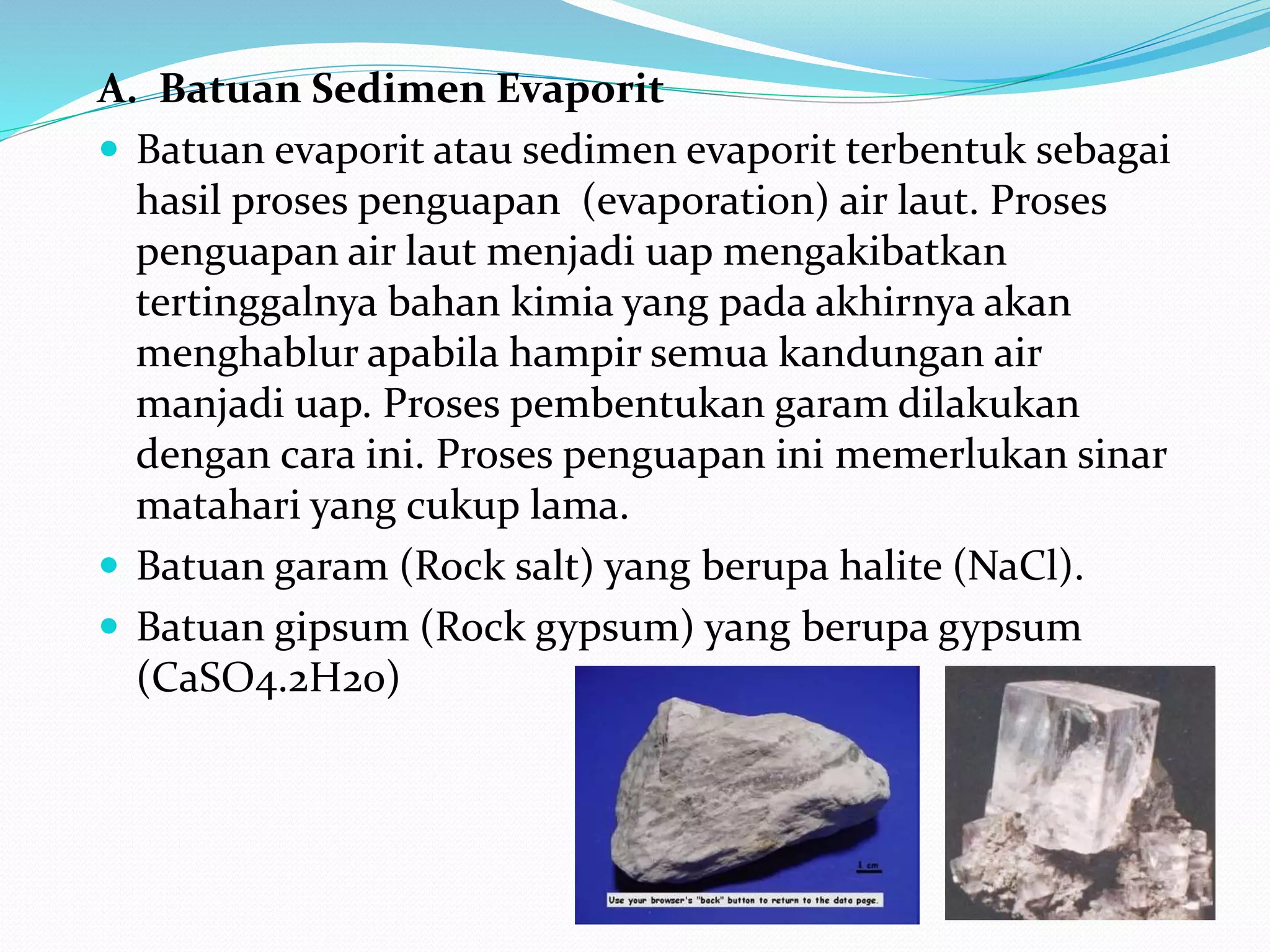 Batuan sedimen dan asalnya | PPTX