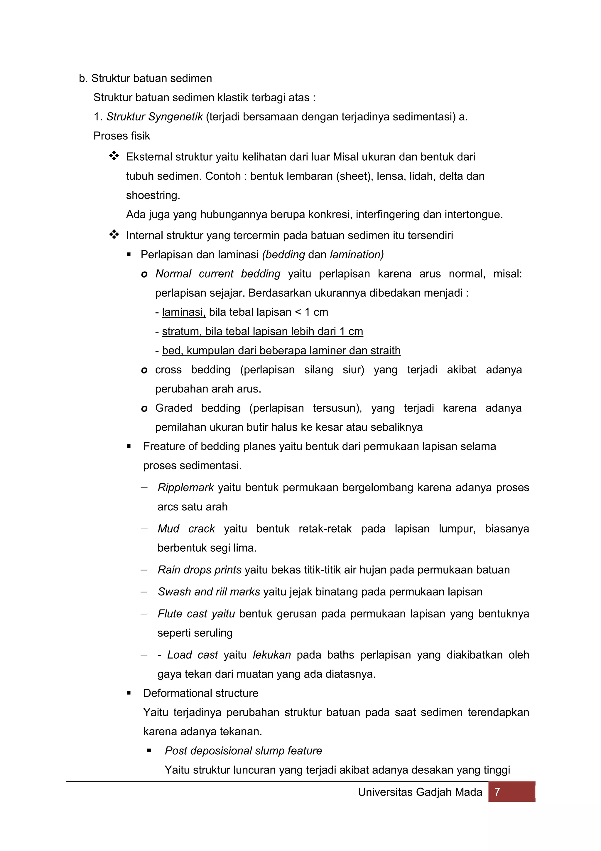 Batuan sedimen klastik | PDF