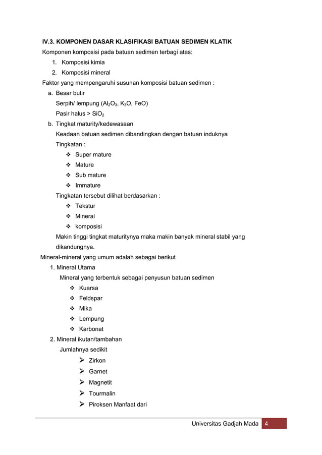 Batuan sedimen klastik | PDF | Geology | Science