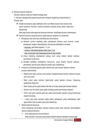 Batuan sedimen klastik | PDF