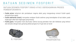 Batuan Sedimen Lainnya - Sedimentologi | PDF