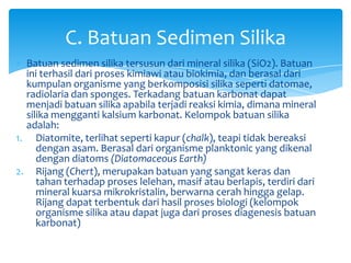 Batuan sedimen | PPTX