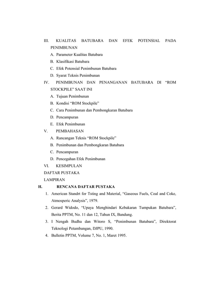 Batubara | PDF