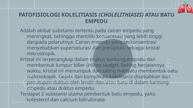 penyakit batu empedu dan terapinya.pptx refisi | PPTX