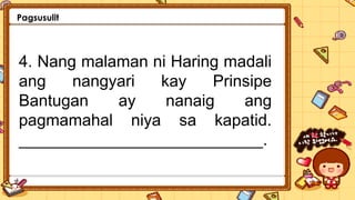 BATUGANepiko ng Maranao na nagpapakita ng pagkabayanihan sa isang ...