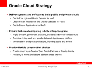 Cloud Computing - Making IT Simple | PPT