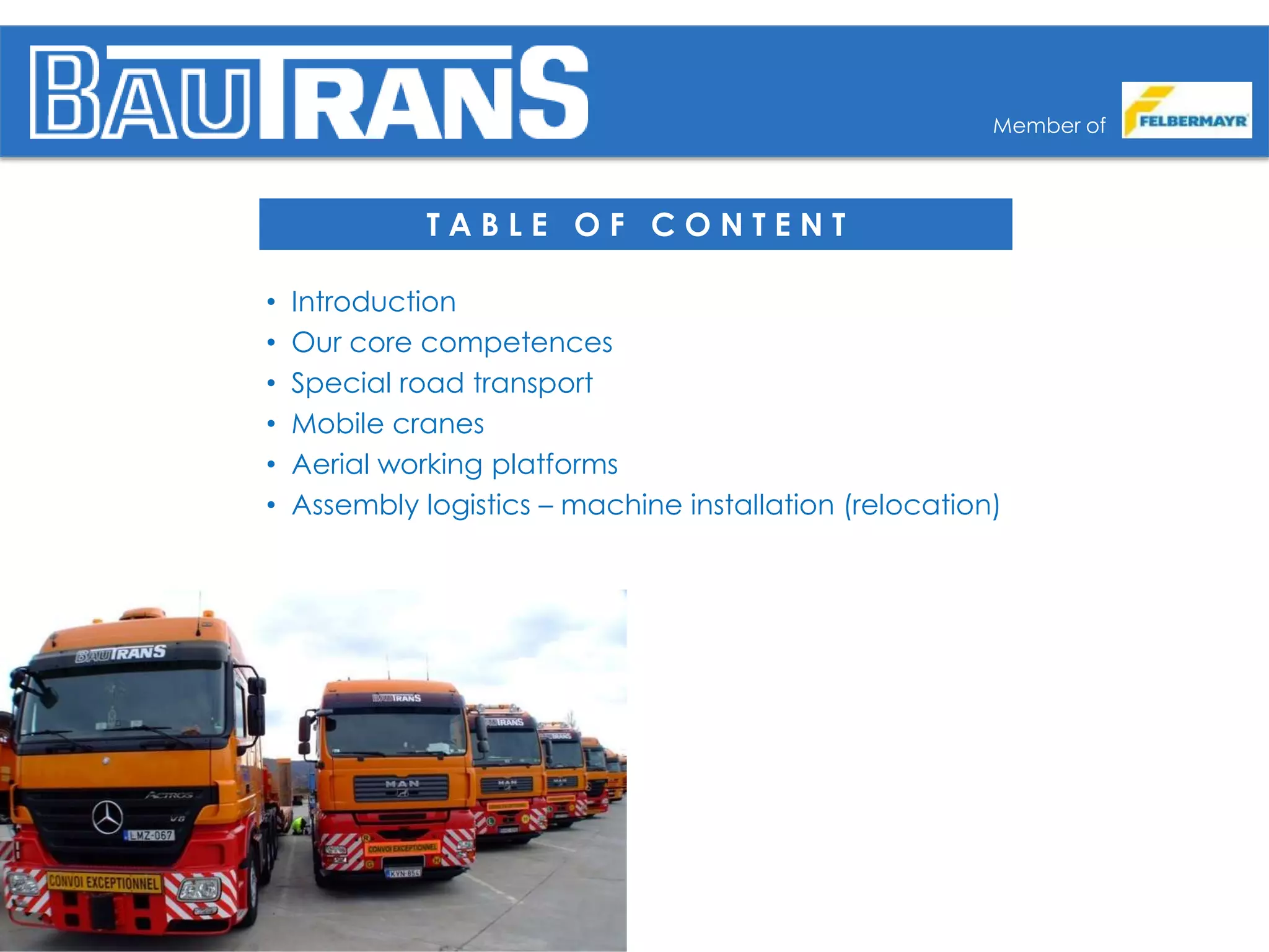 BauTrans Kft - Our presentation | PPT