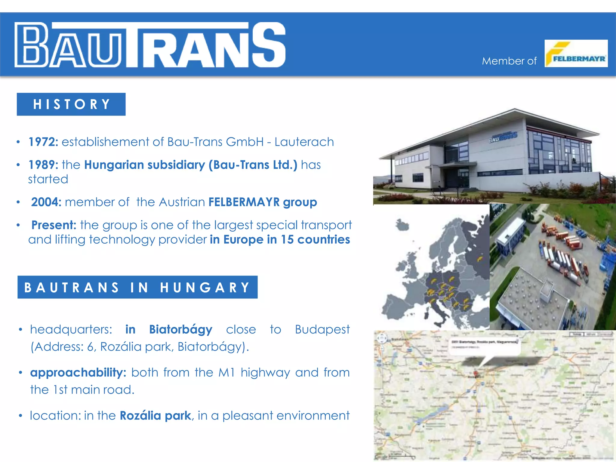 BauTrans Kft - Our presentation | PPT