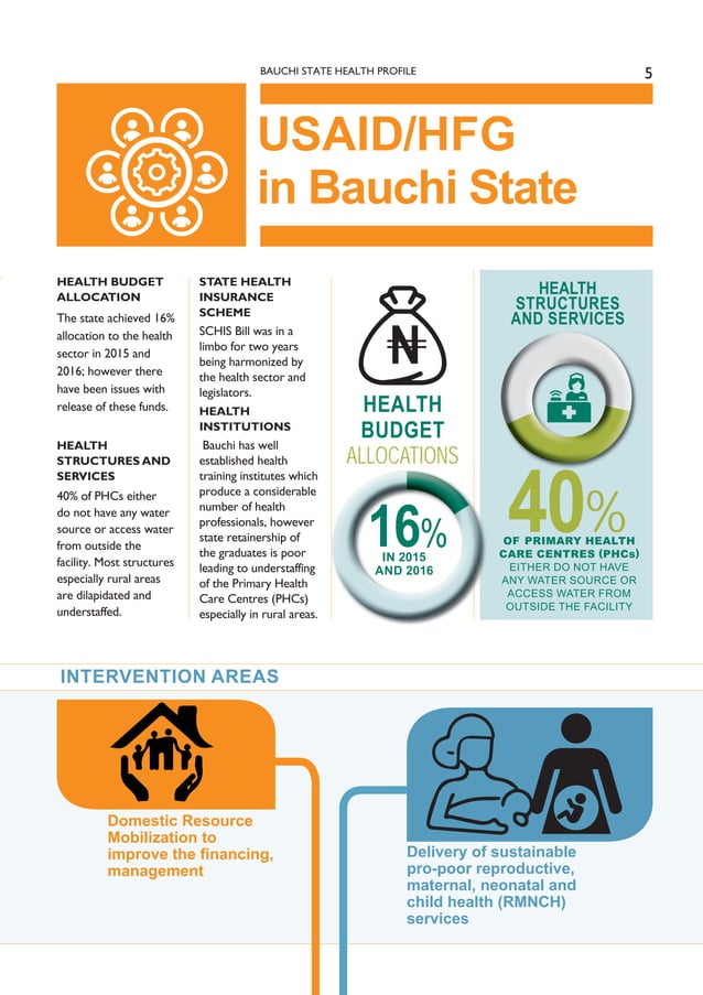 Bauchi State Health Profile - Nigeria | PDF