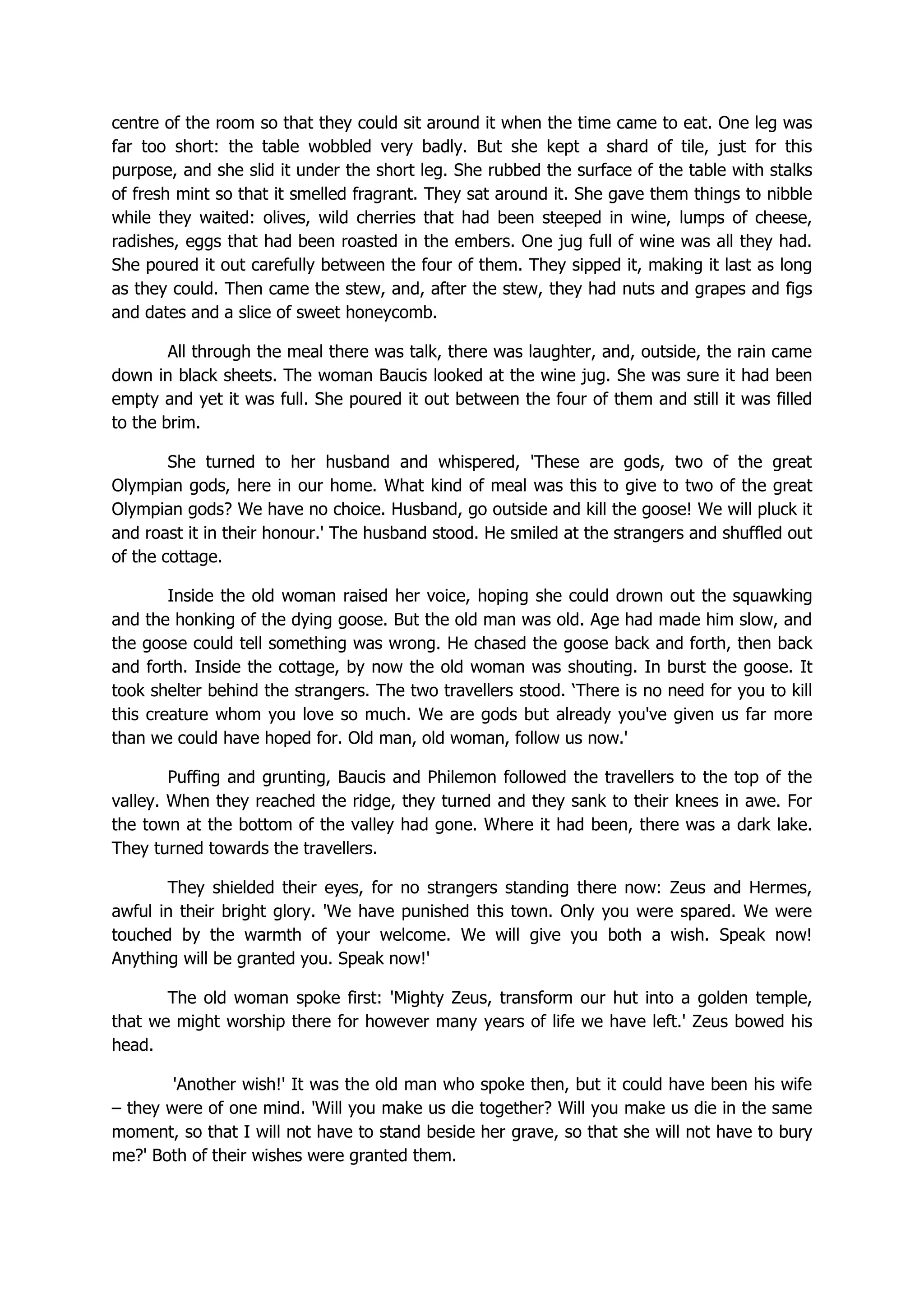 Baucis and philemon | PDF | Christianity | Religion & Spirituality
