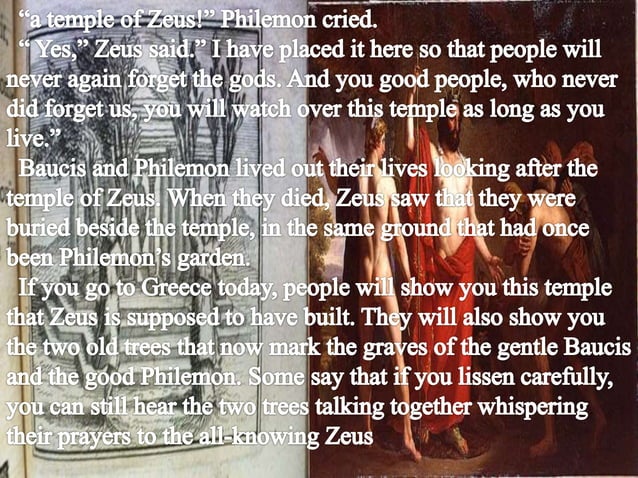 Baucis and philemon powerpoint pres. | PPTX