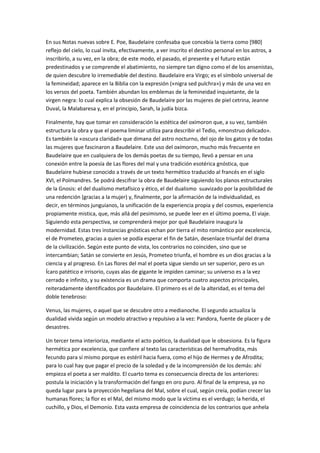 Baudelaire y la poesía moderna | DOC