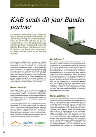 Bauder-KAB NV RB-artikel | PDF