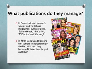 Bauer Media Group | PPT