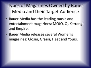 Bauer media research | PPT