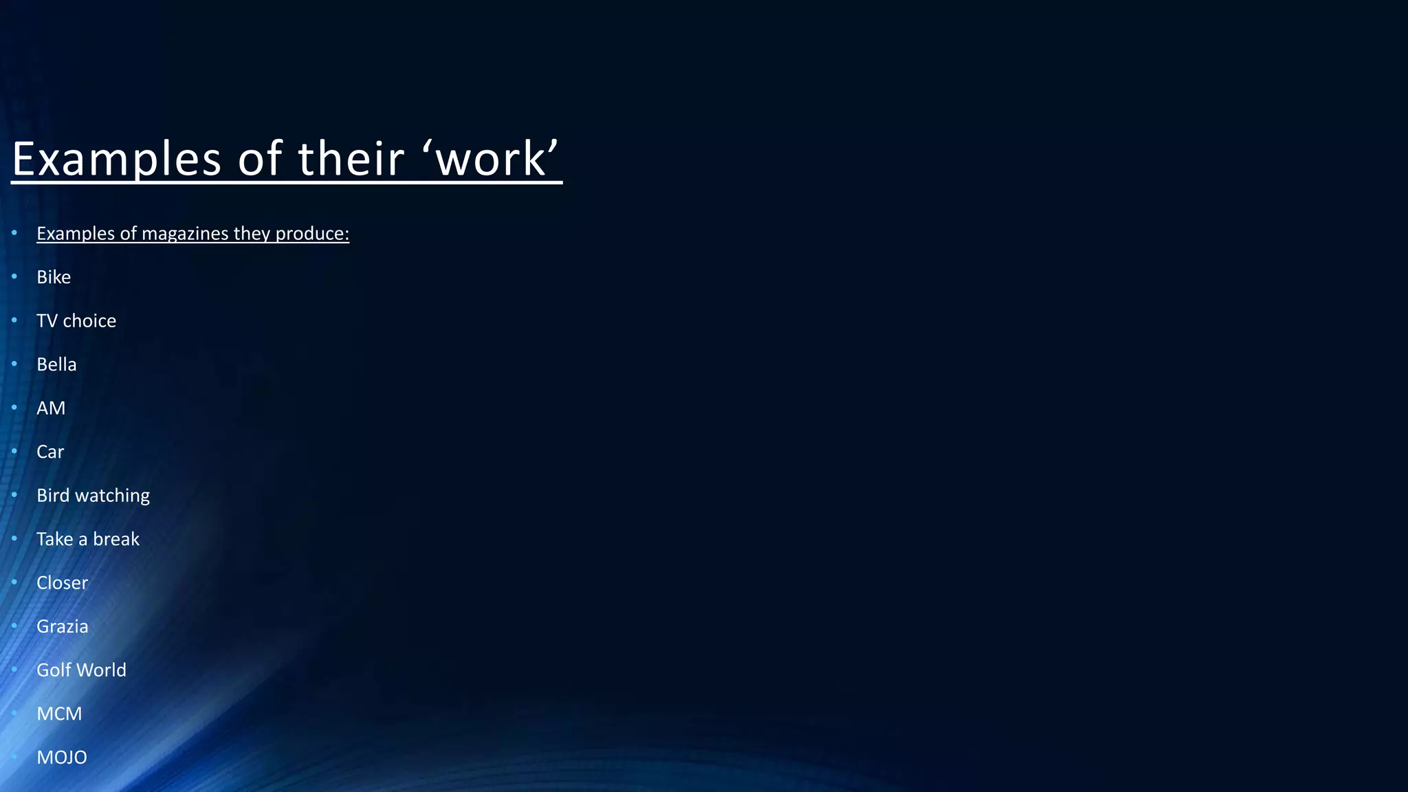 NEA Task 3 Research | PPTX