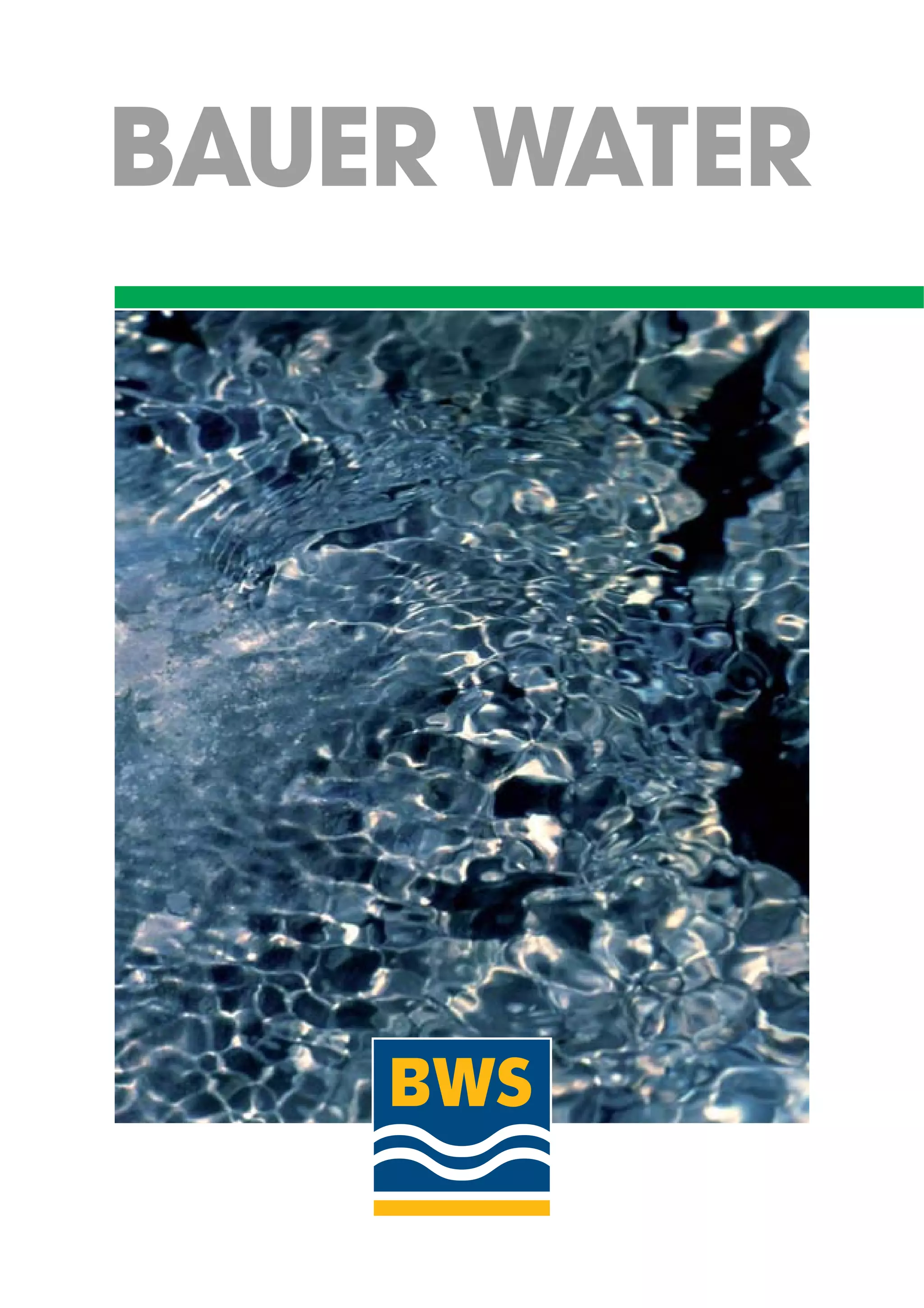 BAUER Water Brochure | PDF