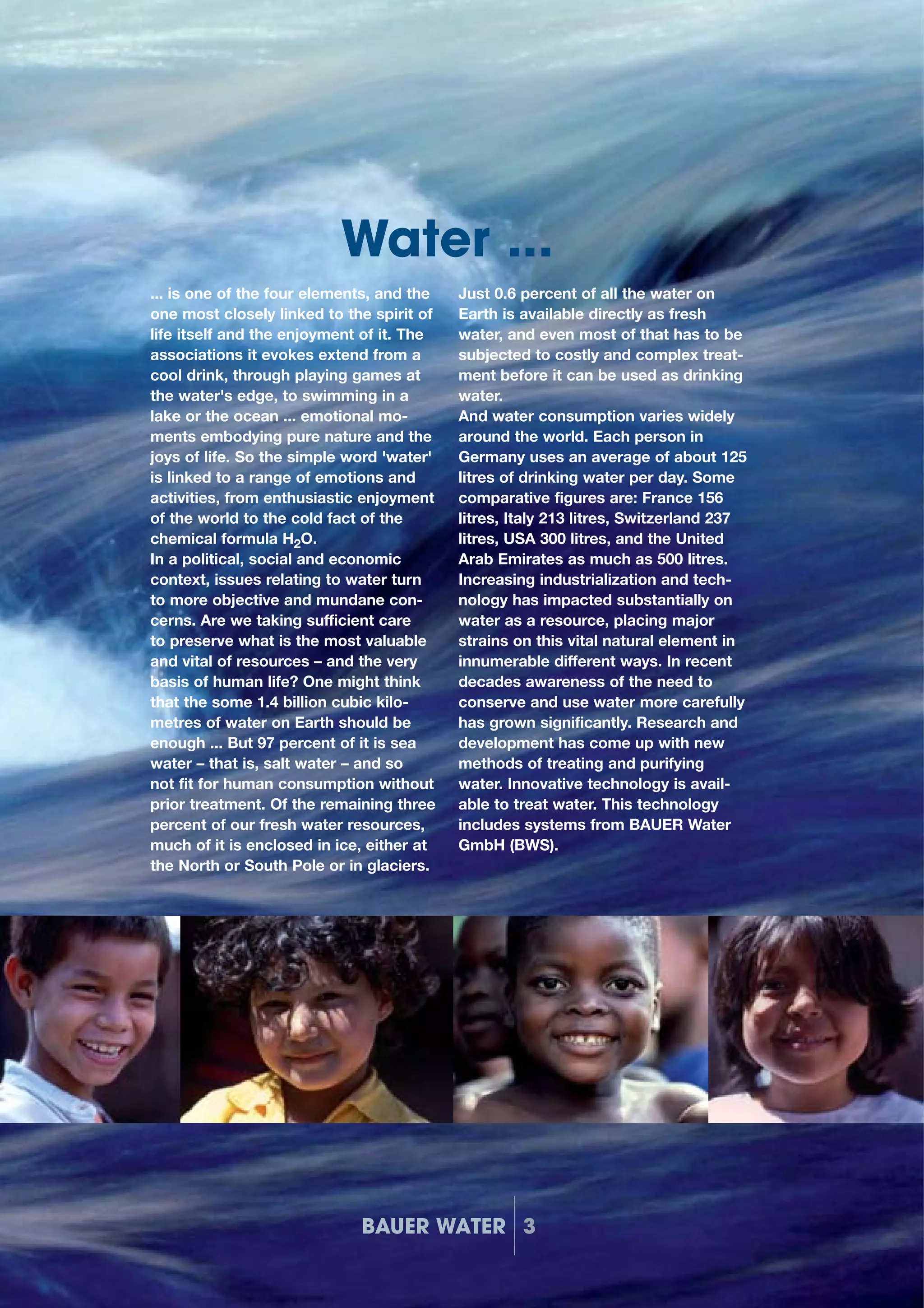 BAUER Water Brochure | PDF