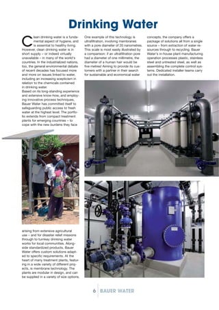 BAUER Water Brochure | PDF