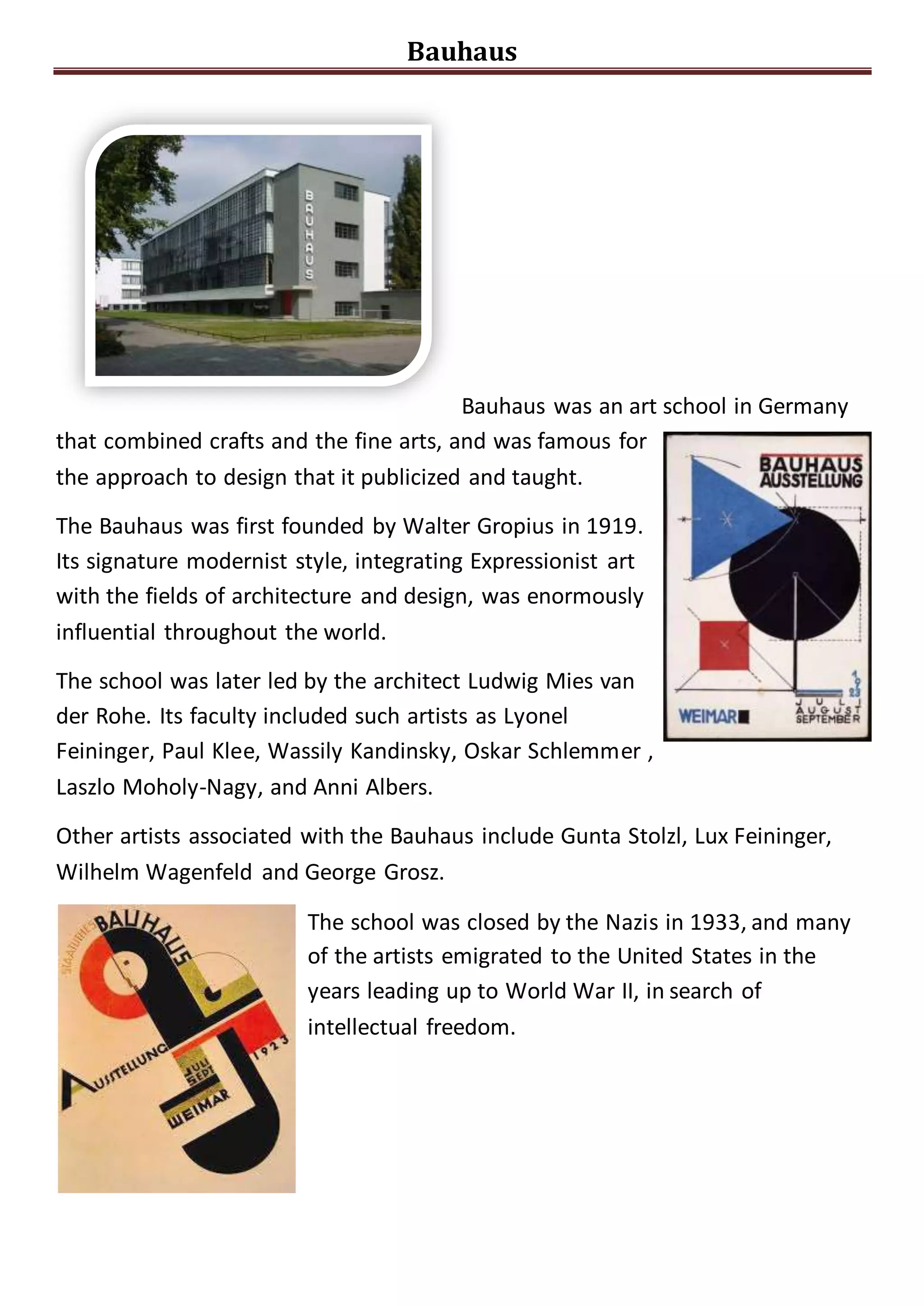 Bauhaus | DOCX