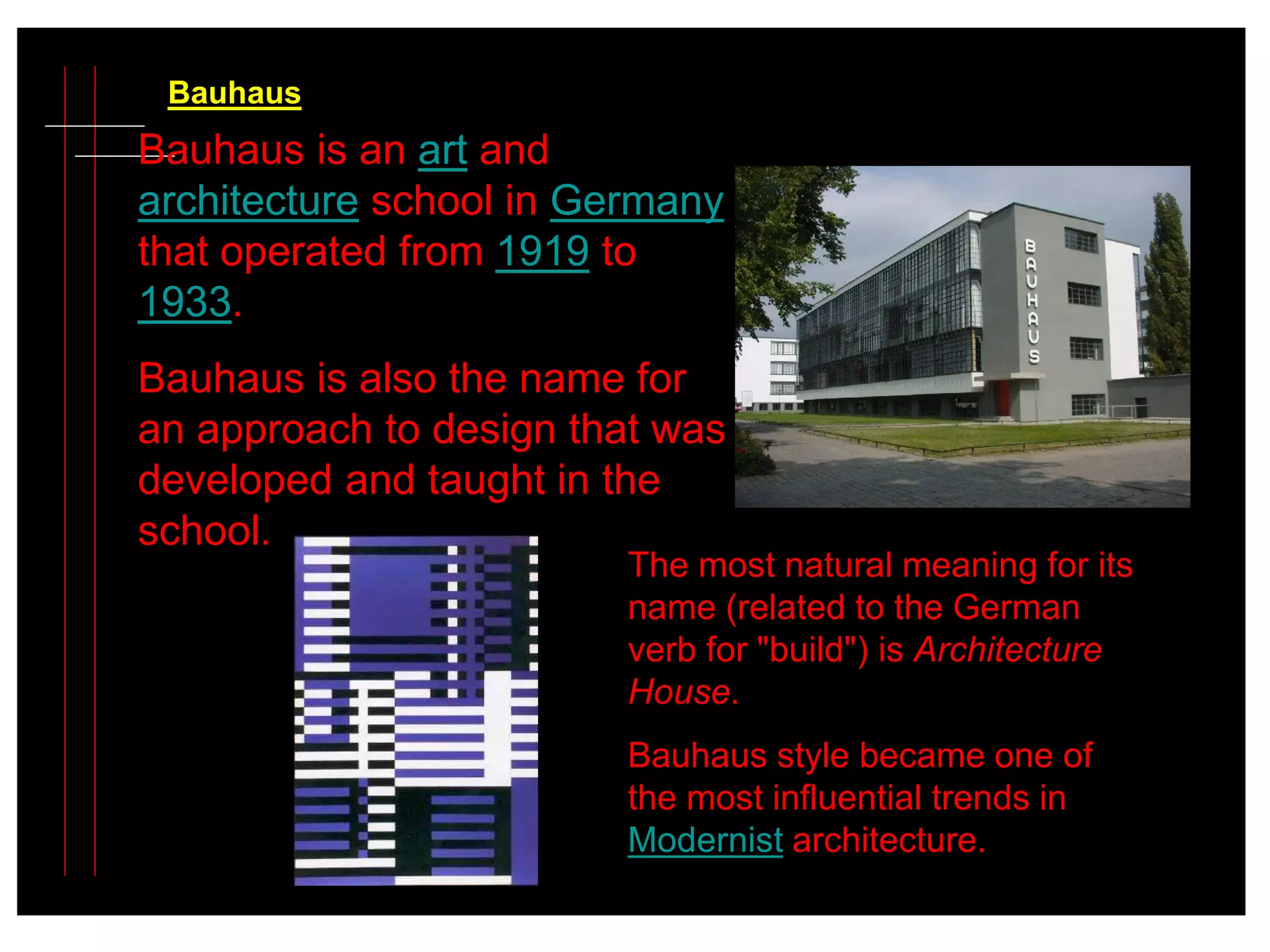 Bauhaus | PDF