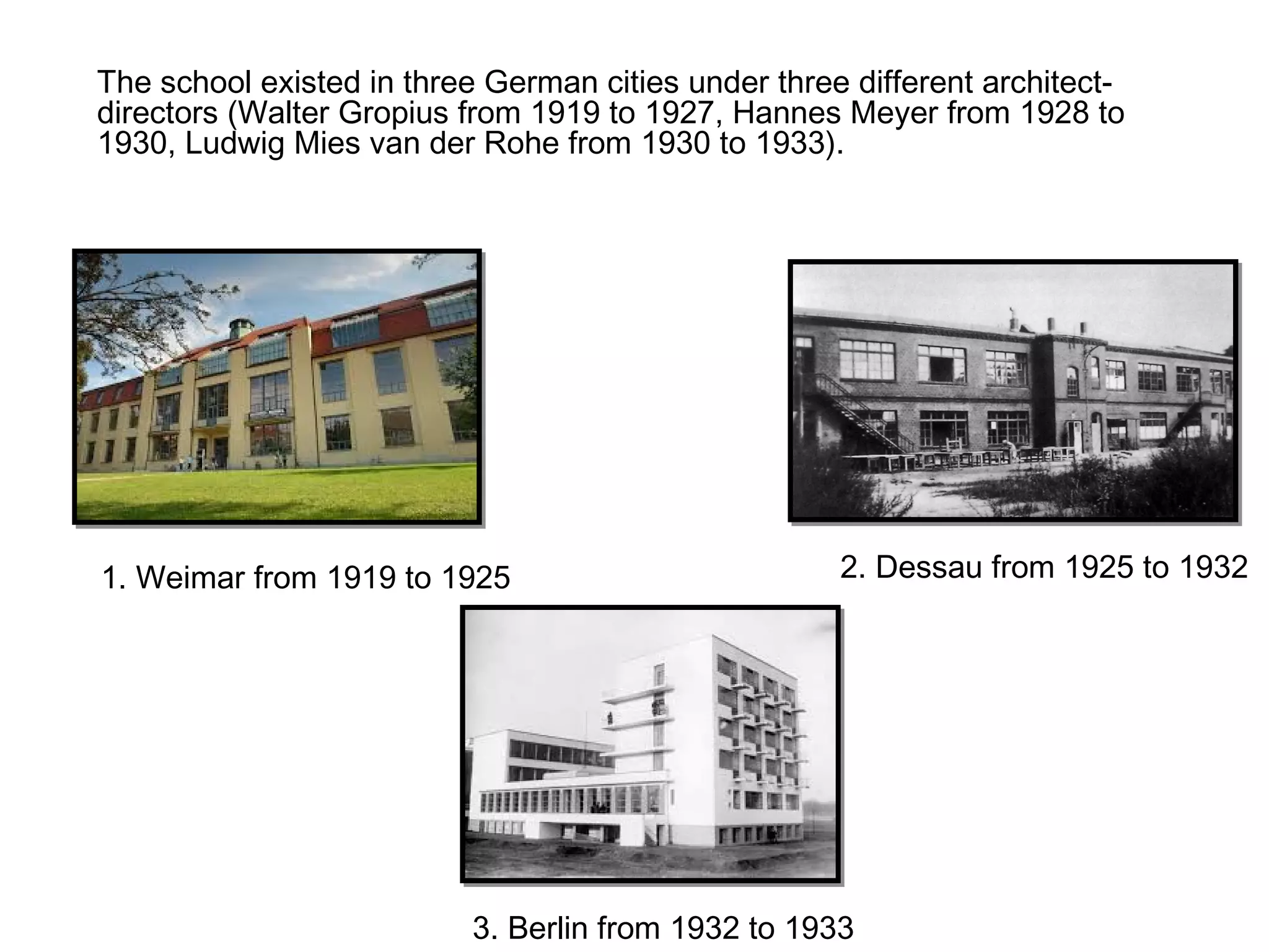 Bauhaus final ppt | PPT