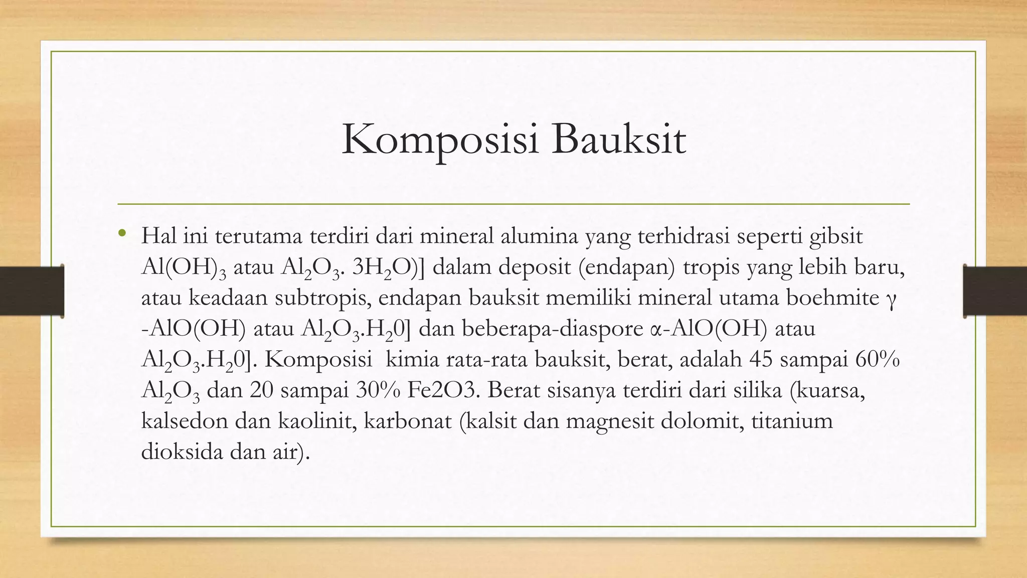 batu Bauksit | PPTX