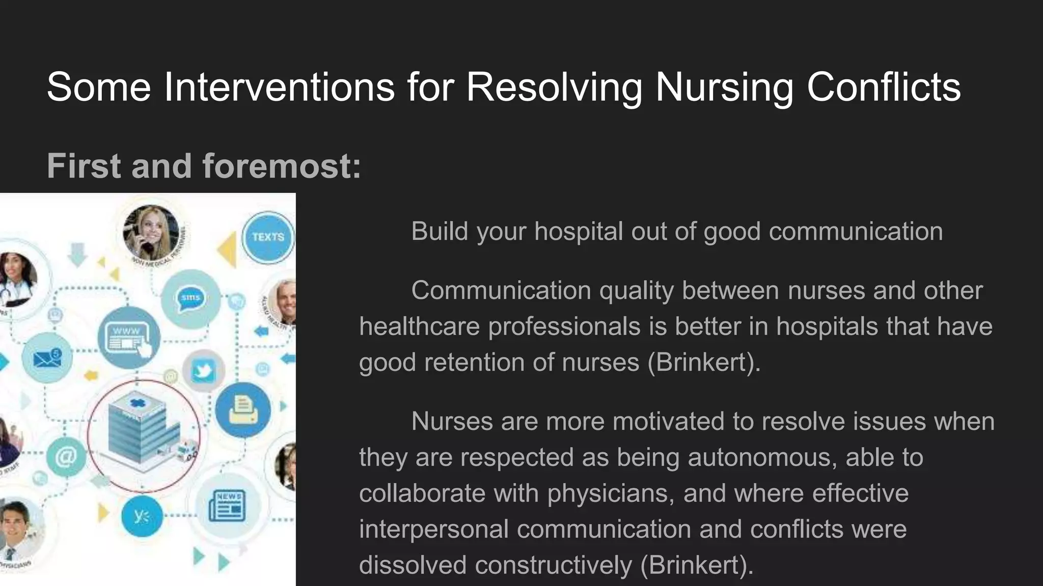 Nursing Conflict Resolution | PPTX