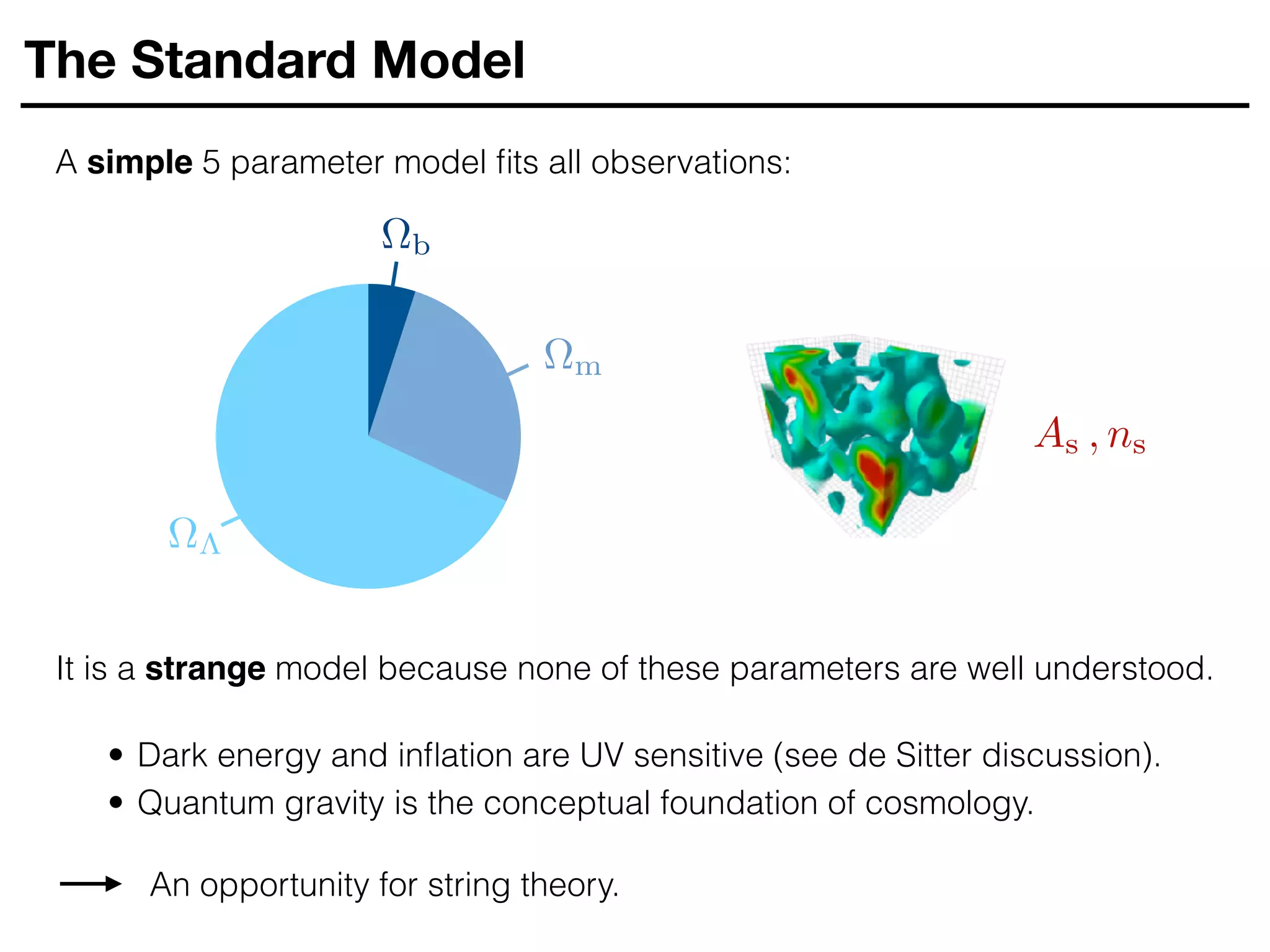 Cosmology and String Theory | PPT