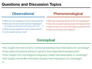 Cosmology and String Theory | PPT