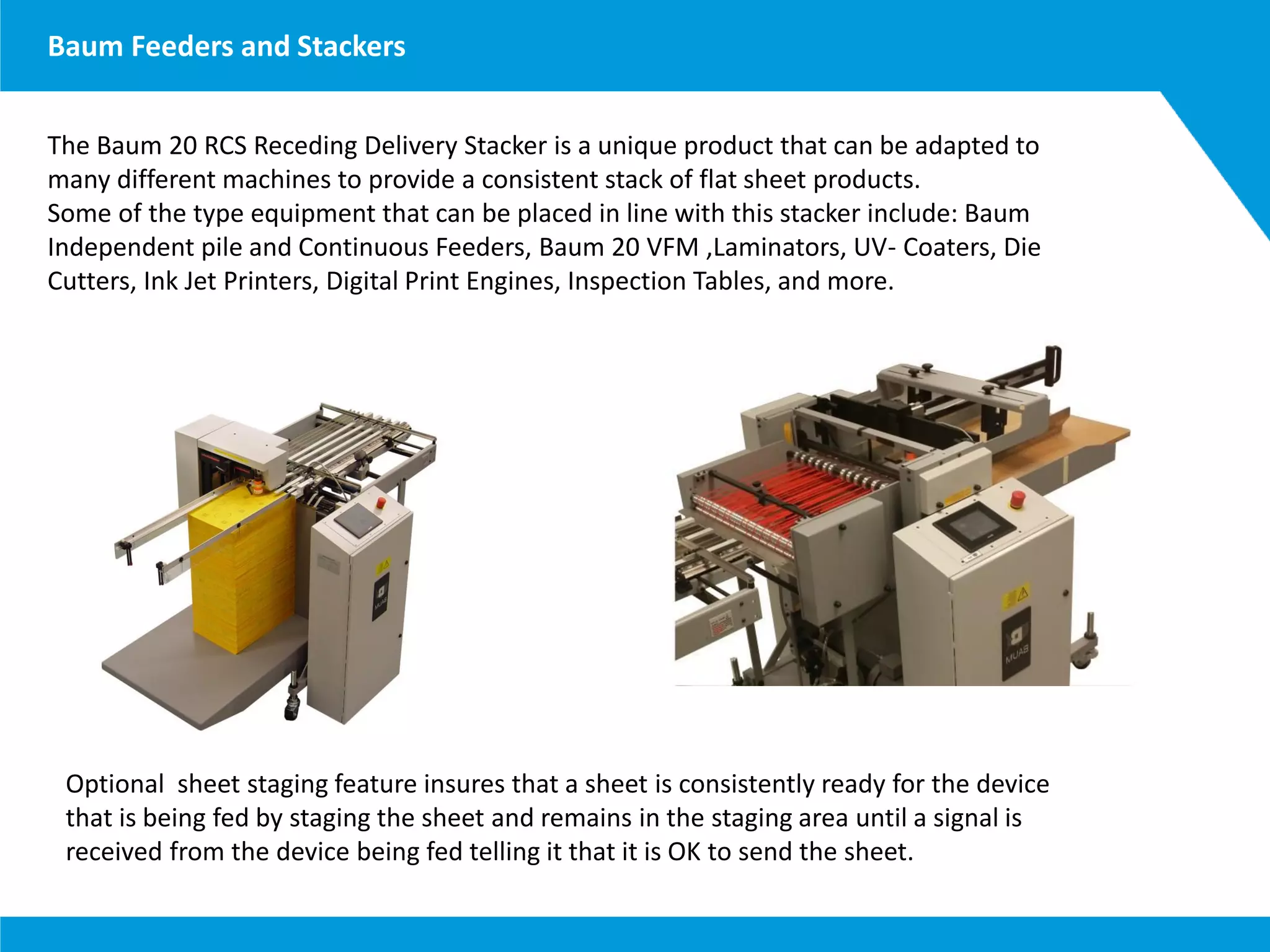 Baumfolder product solutions Guide | PPT