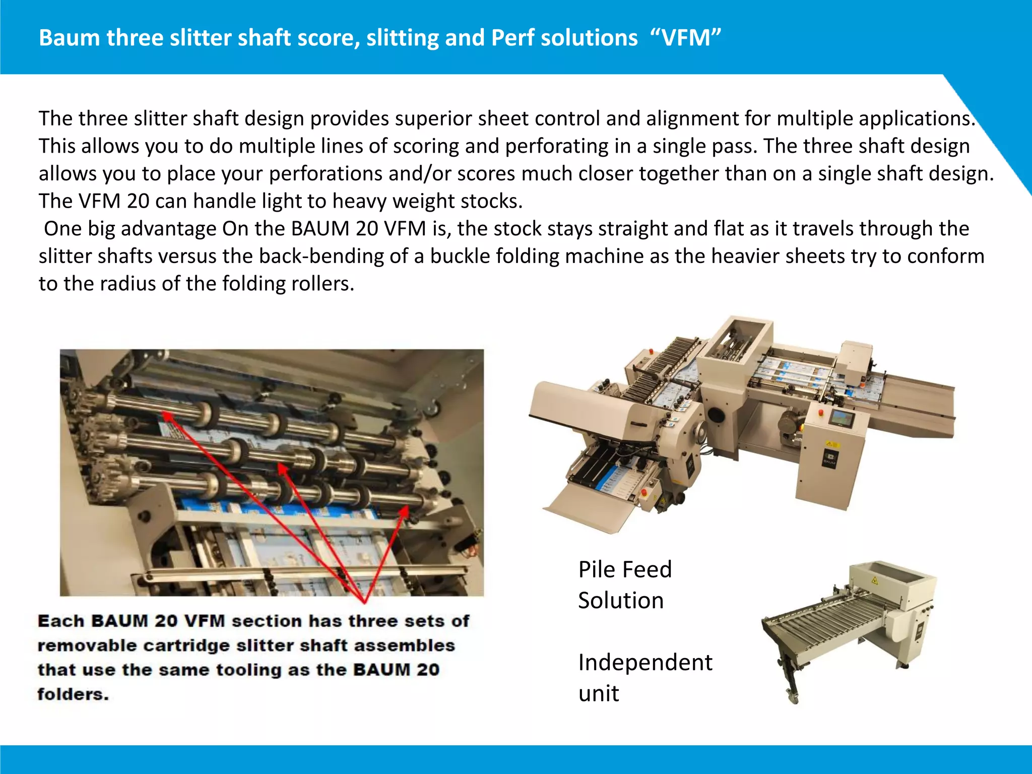 Baumfolder product solutions Guide | PPT