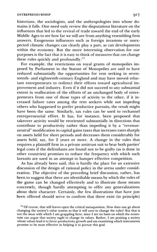 Baumol productive unproductive destructive | PDF