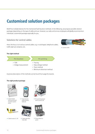 Baur - Cable Fault Locators & Location Specialists (LV MV HV Cables) | PDF