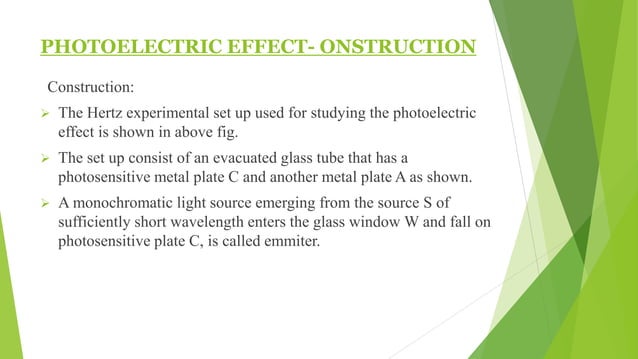 Photoelectric effect .pptx | Chemistry | Science