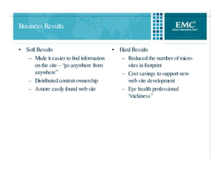 Bausch and Lomb: Leveraging Web Conent Management to Enforce Your ...