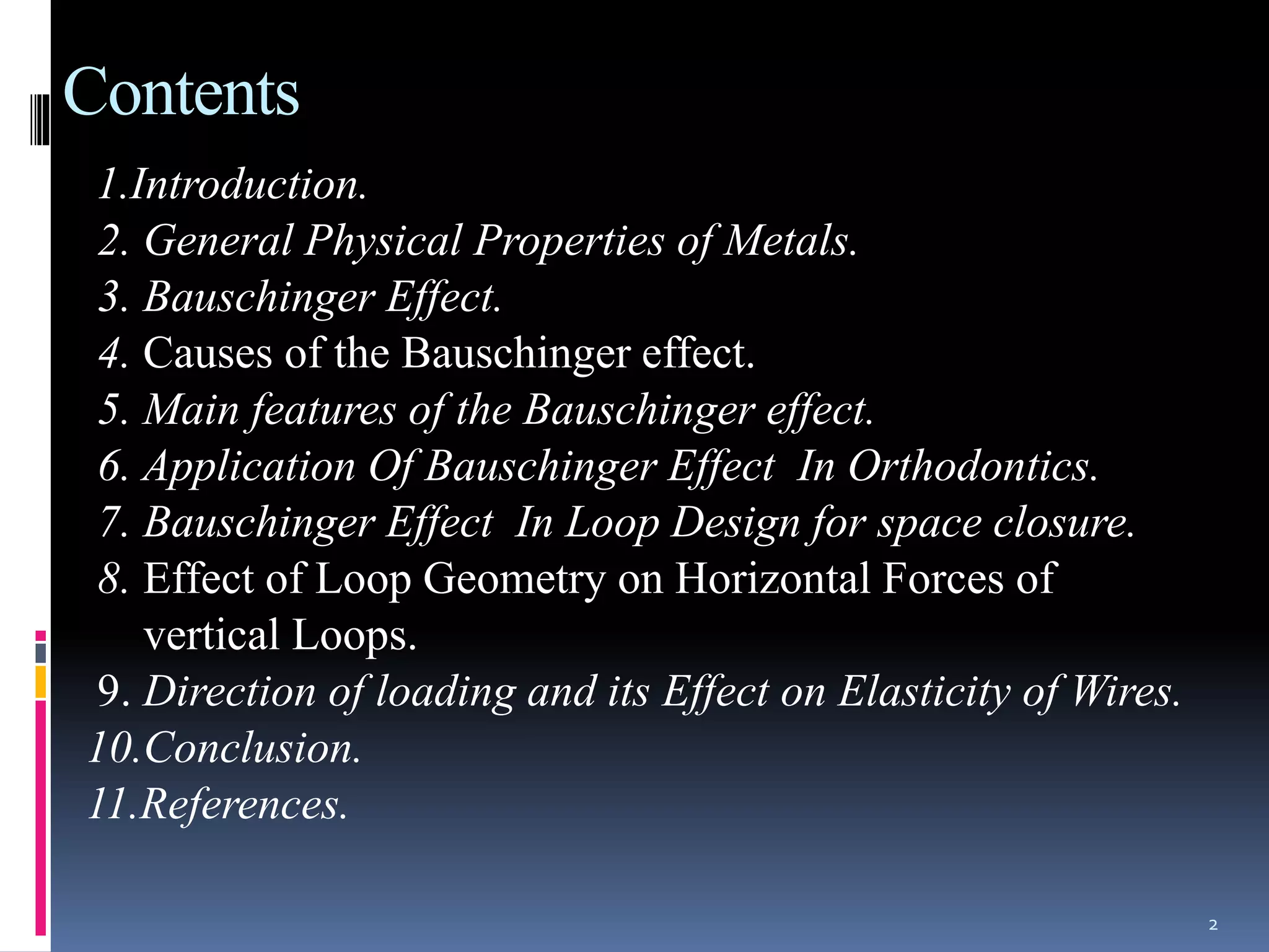 Bauschinger Effect | PPTX