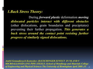 Bauschinger Effect | PPTX