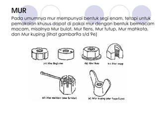 Baut dan-mur | PDF