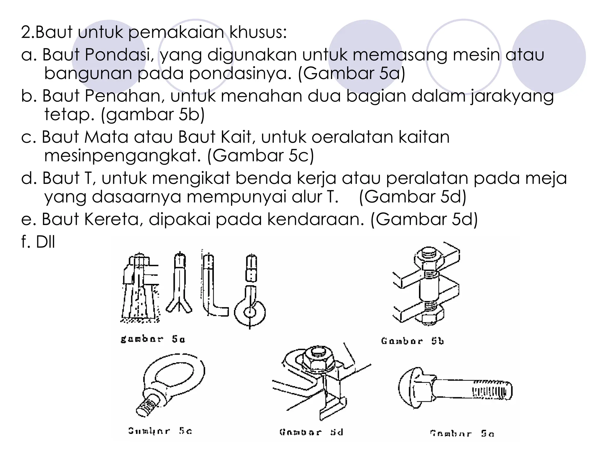 Baut_dan_mur pengenalan gambar teknik untuk baut | PDF