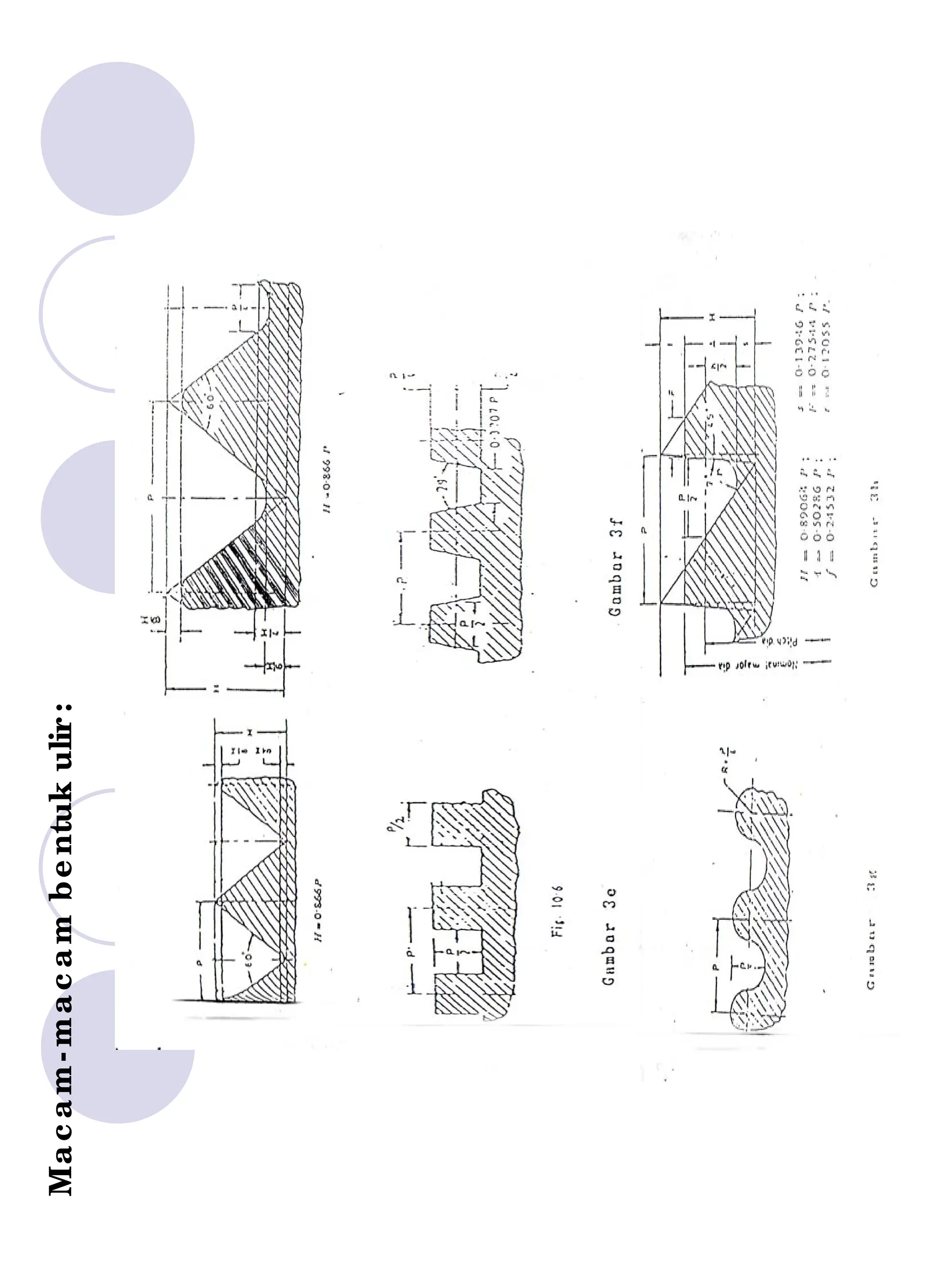 Baut_dan_mur pengenalan gambar teknik untuk baut | PDF