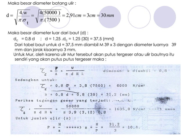 Baut_dan_mur pengenalan gambar teknik untuk baut | PDF