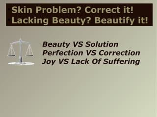 Beautiful Skin Care VS Problem-Solving Skin Care | PPT | Skin and ...