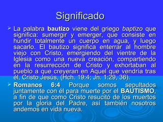 Bautismo | PPT