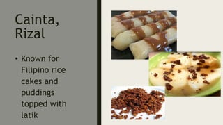 Philippine cuisine from pre-hispanic to present time | PPTX