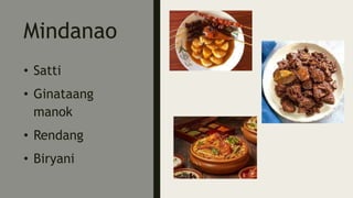 Philippine cuisine from pre-hispanic to present time | PPTX