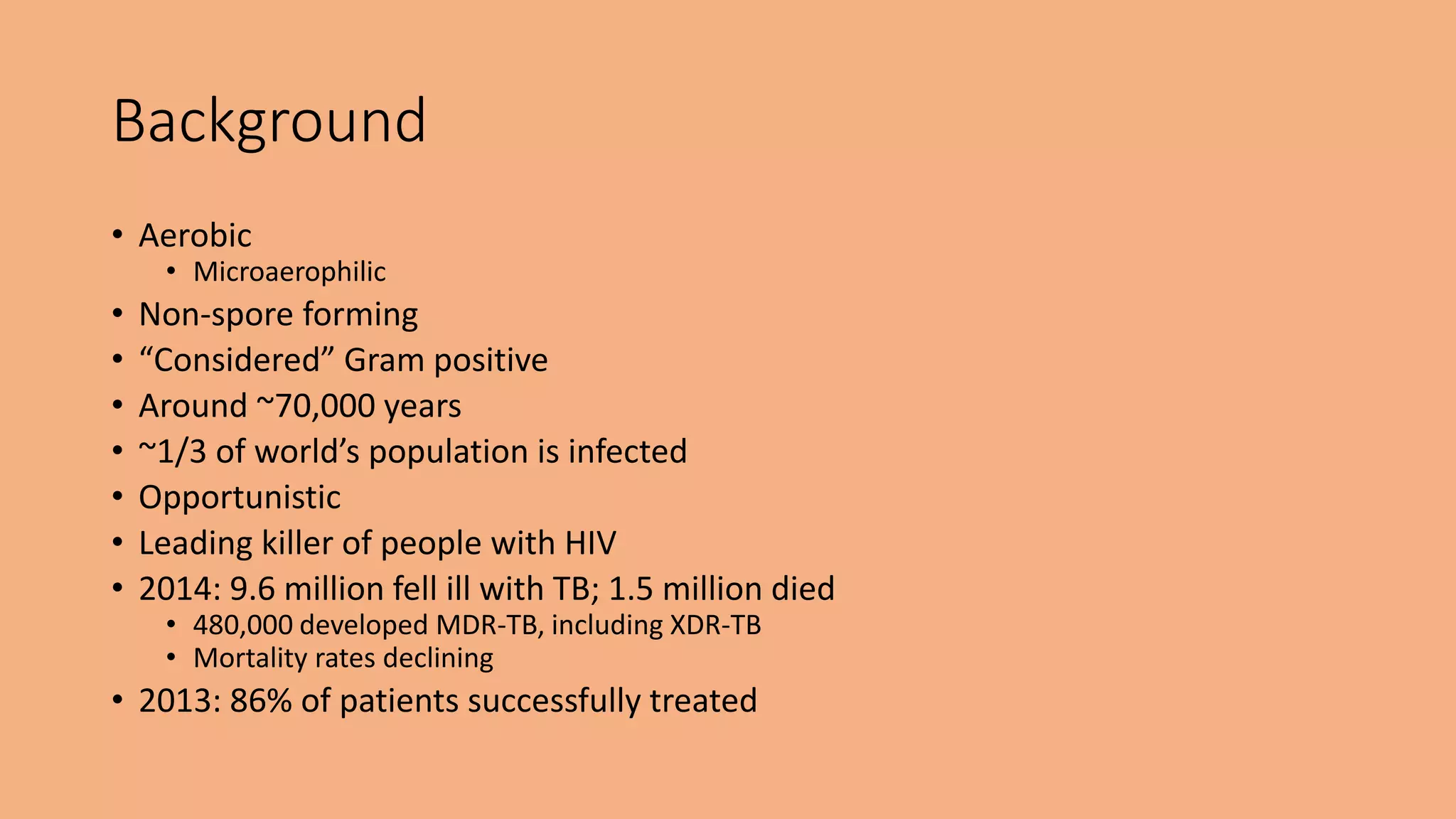 Evasion of the host immune response by Mycobacterium tuberculosis | PPTX